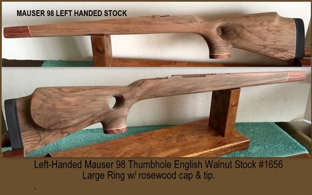 Mauser 98 RIFLE STOCKS - THUMBHOLE STYLE